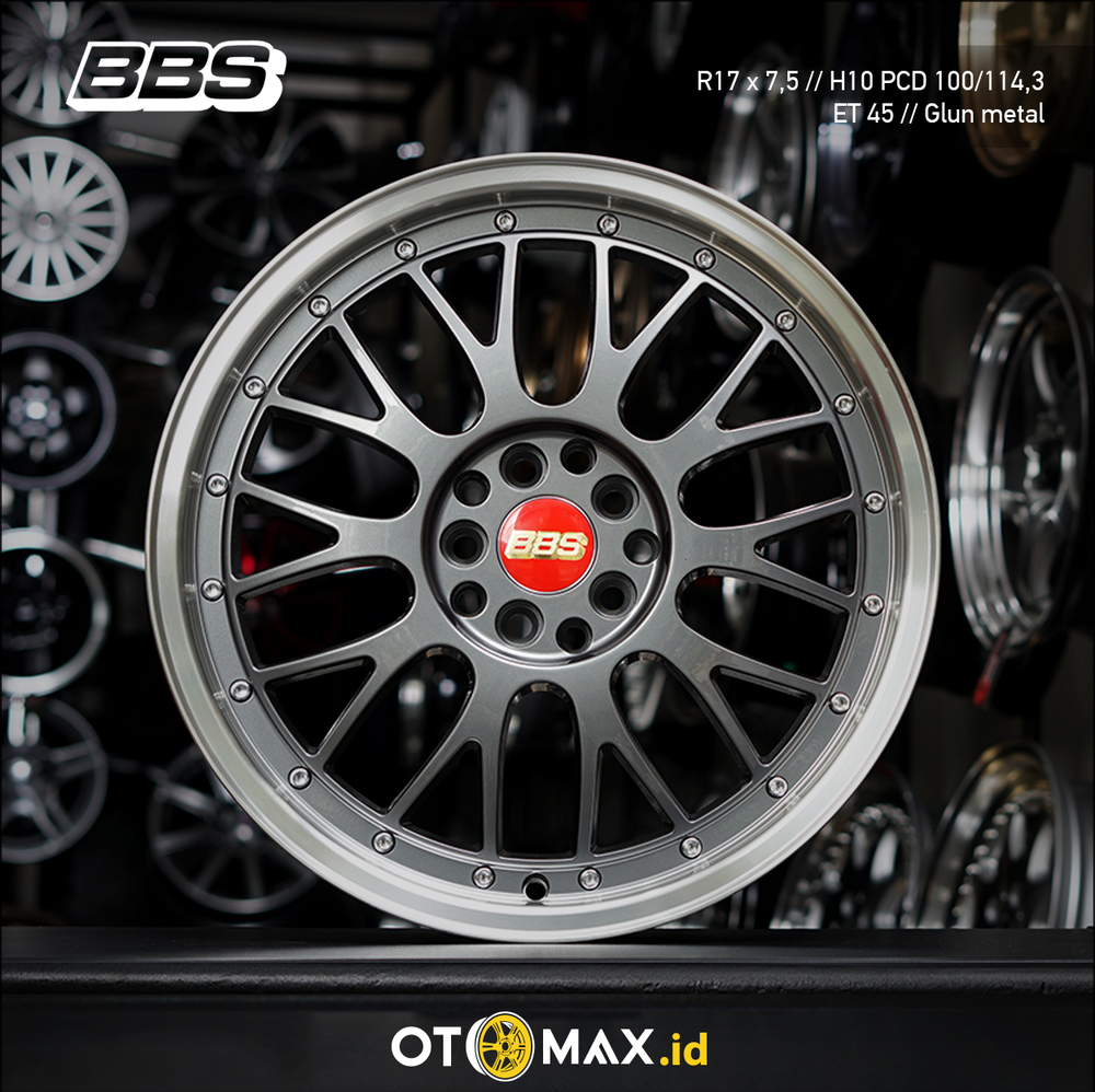 Velg Mobil BBS Ring 17 Gunmetal | Otomax Store – Otomax Store : Jual Velg Mobil & Ban Mobil ...