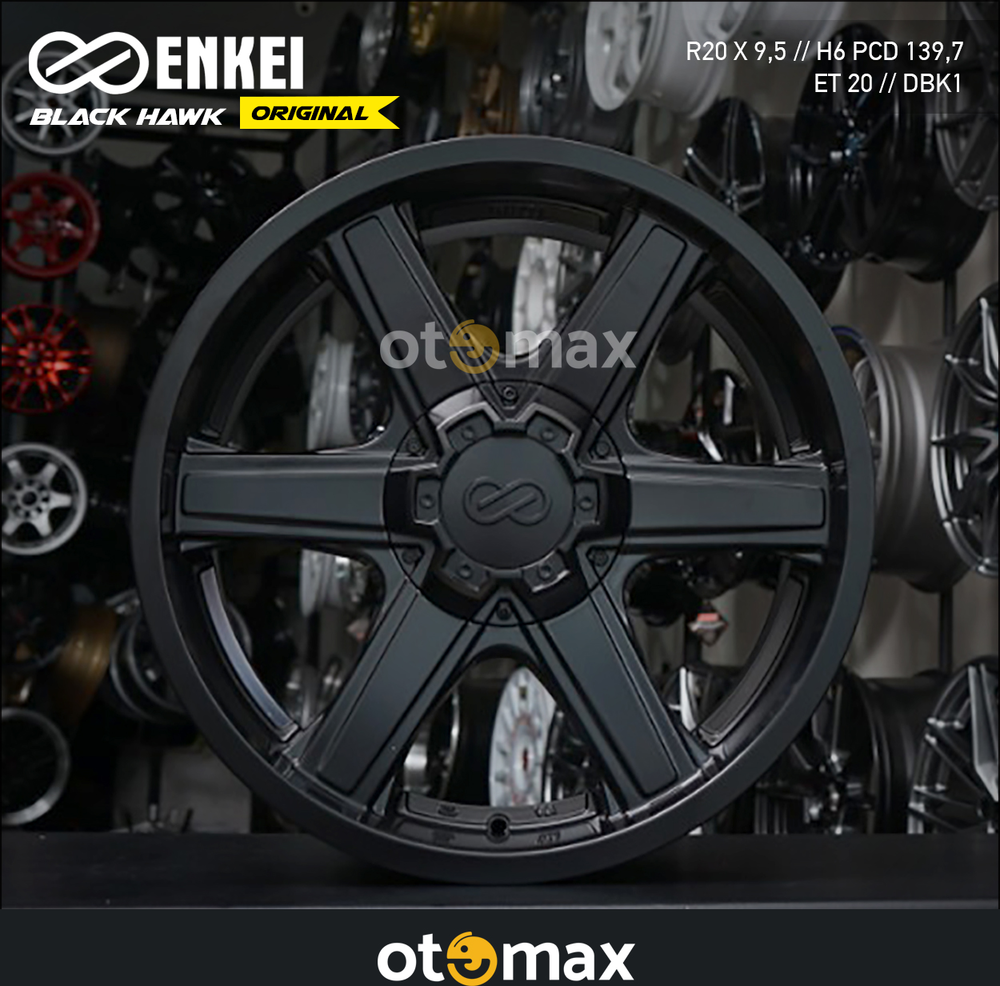 Enkei Black Hawk Original 20" - Velg Mobil Premium & Elegan | Enkei – Otomax Store : Jual Velg ...