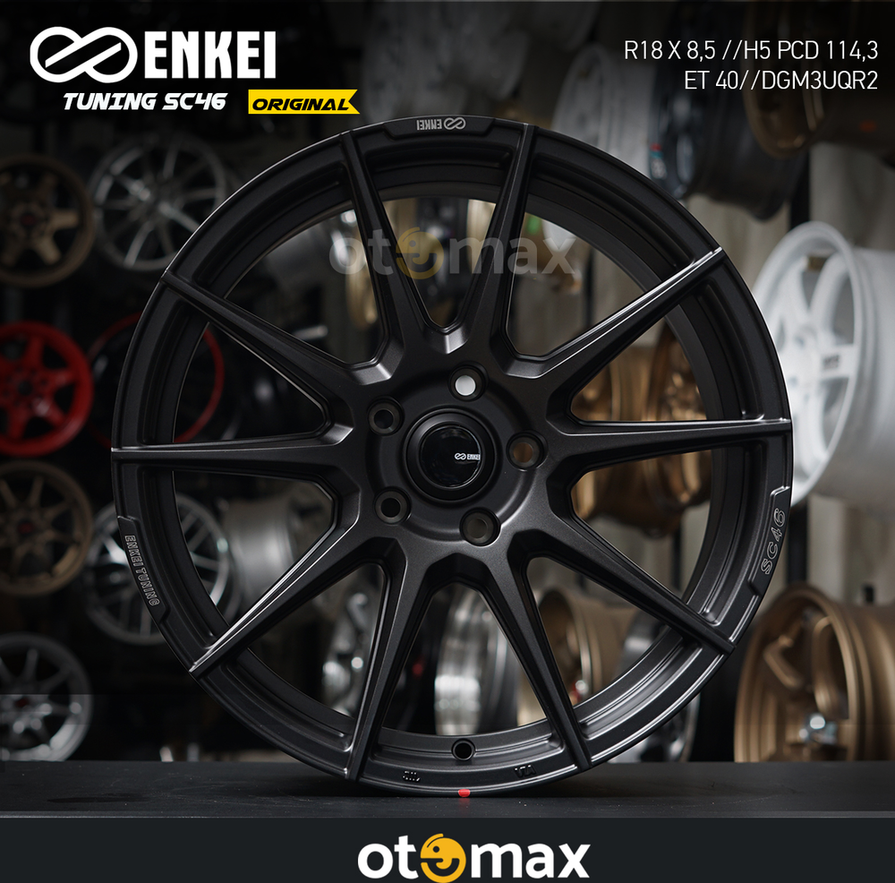 Velg Mobil Ring 18 Enkei Tuning SC46 - Estetika dan Performa Unggul – Otomax Store : Jual Velg ...