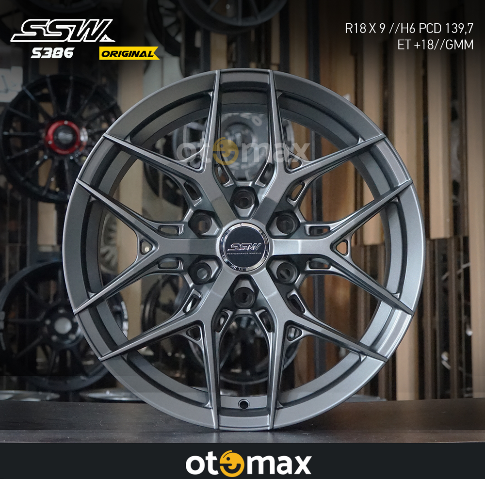 Velg Mobil SSW S386 GMM - Perfect for Sedan & SUV | Desain Agresif – Otomax Store : Jual Velg ...
