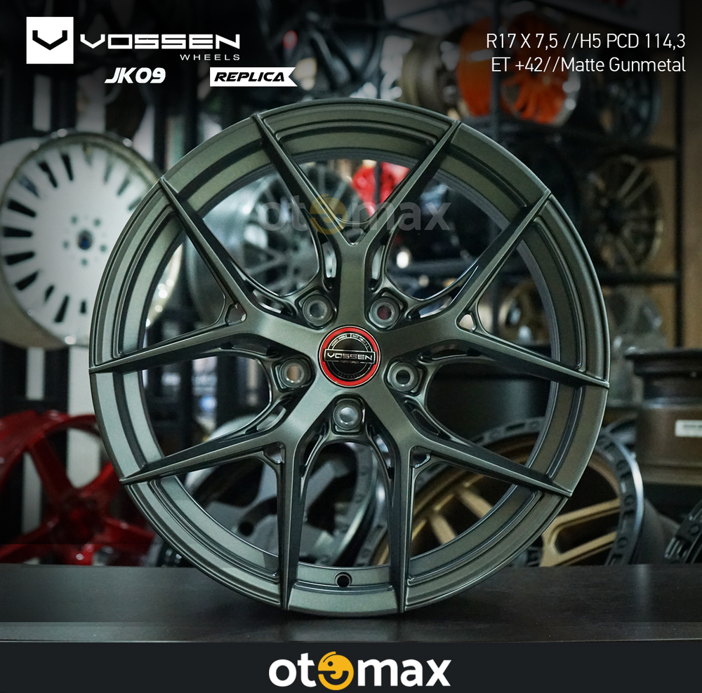Velg Mobil Vossen JK0926 Ring 17 Gunmetal | Otomax Store – Otomax Store : Jual Velg Mobil & Ban ...