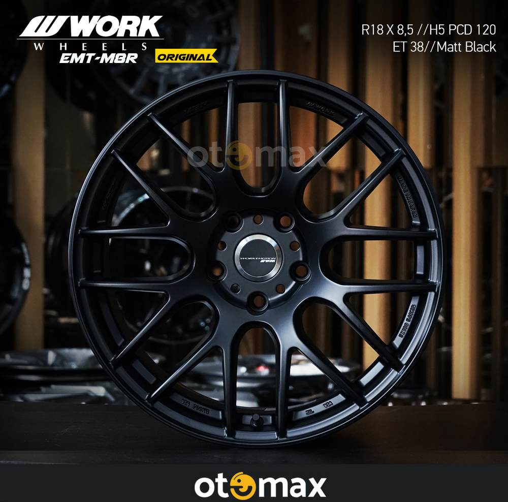 Velg Mobil Work Emotion M8R Original Ring 18 Matt Black | Otomax Store – Otomax Store : Jual ...