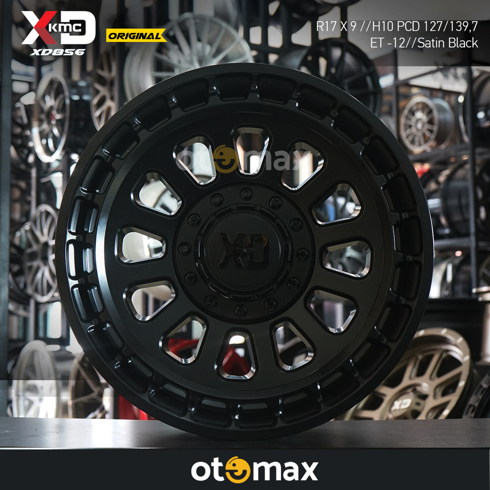 Velg Mobil XD KMC Omega XD856 Original Ring 17 Black - Stock Terbaru – Otomax Store : Jual Velg ...