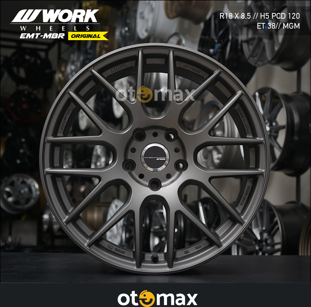 Velg Mobil Work Emotion M8R Original Ring 18 Matt Gunmetal | Otomax Store – Otomax Store : Jual ...