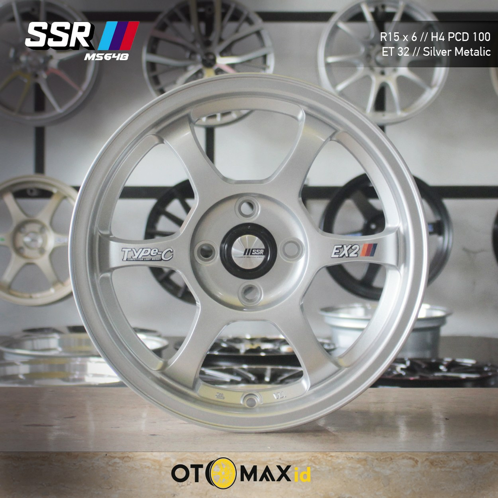 Velg Sporty SSR Type C M5 648 Ring 15 - Ringan & Elegan | Otomax.Store – Otomax Store : Jual ...