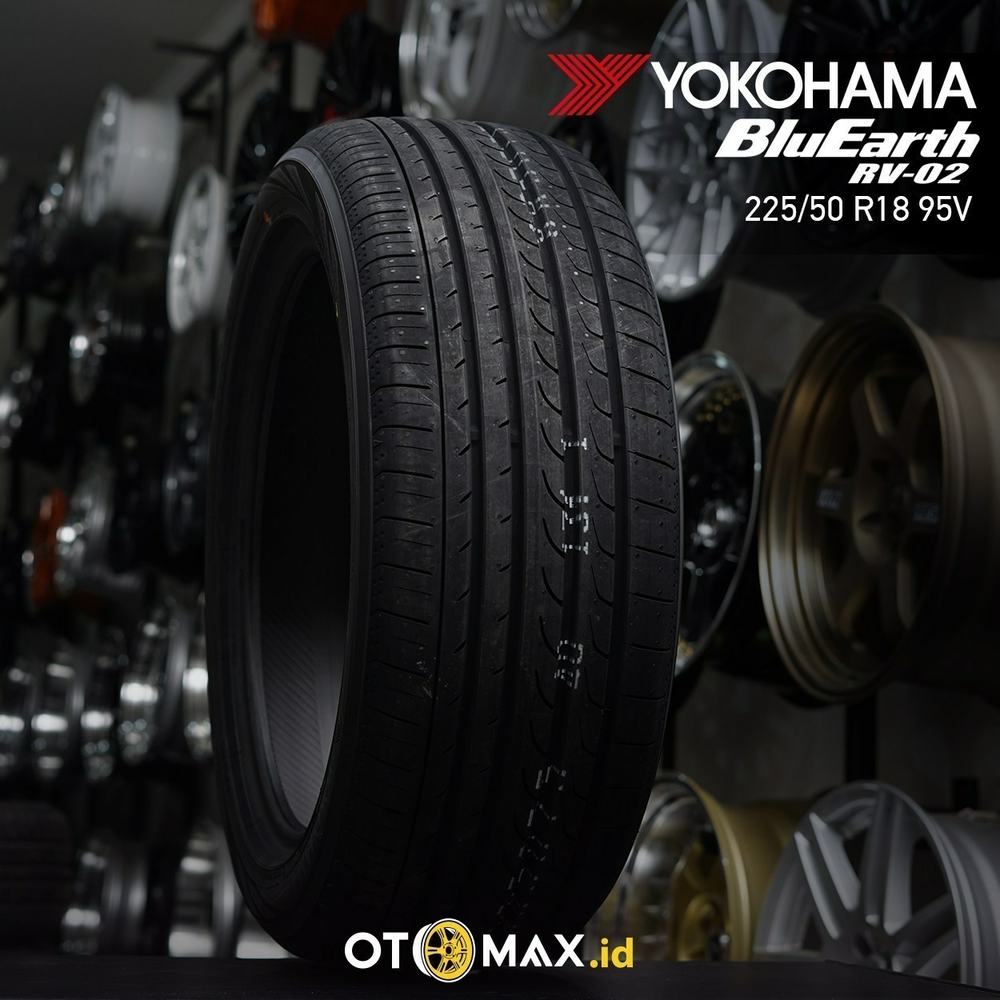 Ban Mobil Yokohama BluEarth RV-02 225/50 R18 95V Japan – Otomax Store : Jual Velg Mobil & Ban ...