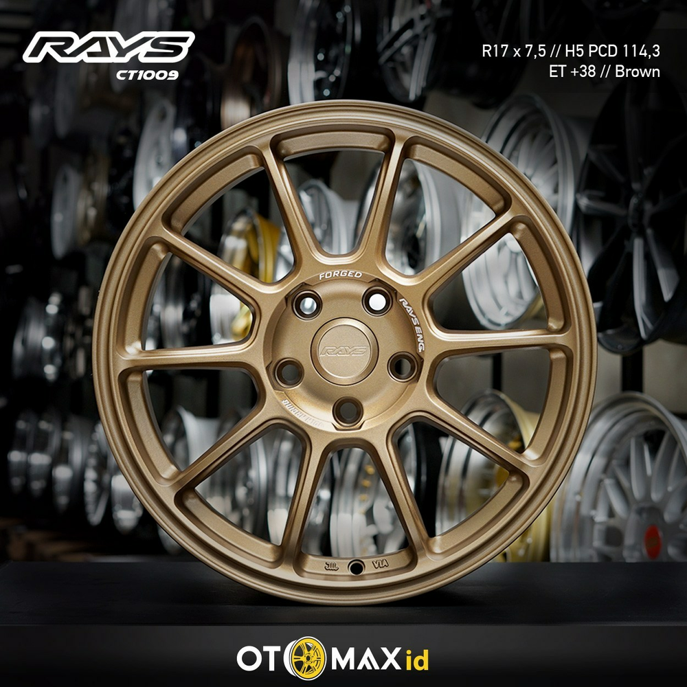 Velg Mobil Rays Ring 17 H5 Brown - Estetika dan Kualitas Terbaik – Otomax Store : Jual Velg ...