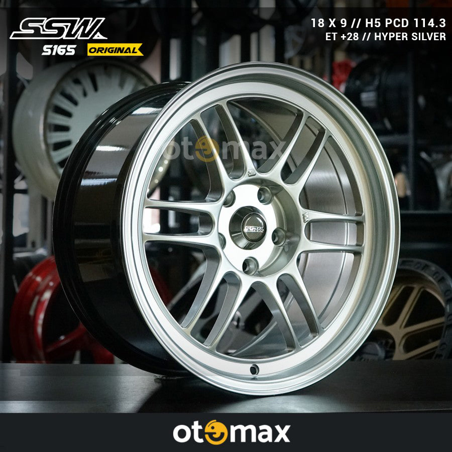 Velg Mobil SSW S165 Original Ring 18 Hyper Silver Harga Terbaik 2024 – Otomax Store : Jual Velg ...