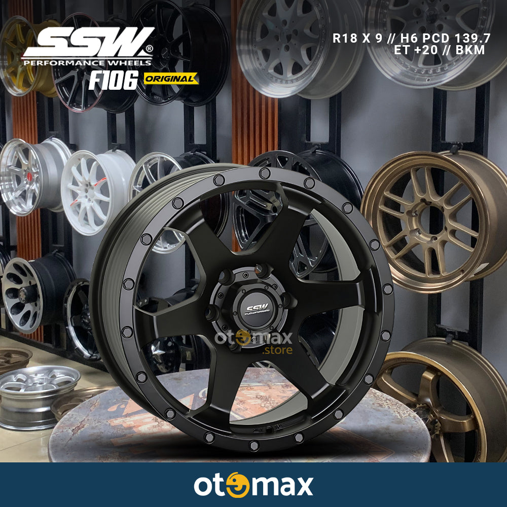 Jual Velg Mobil SSW F106 Flow Forged Original R18 BKM - Harga Termurah – Otomax Store : Jual ...