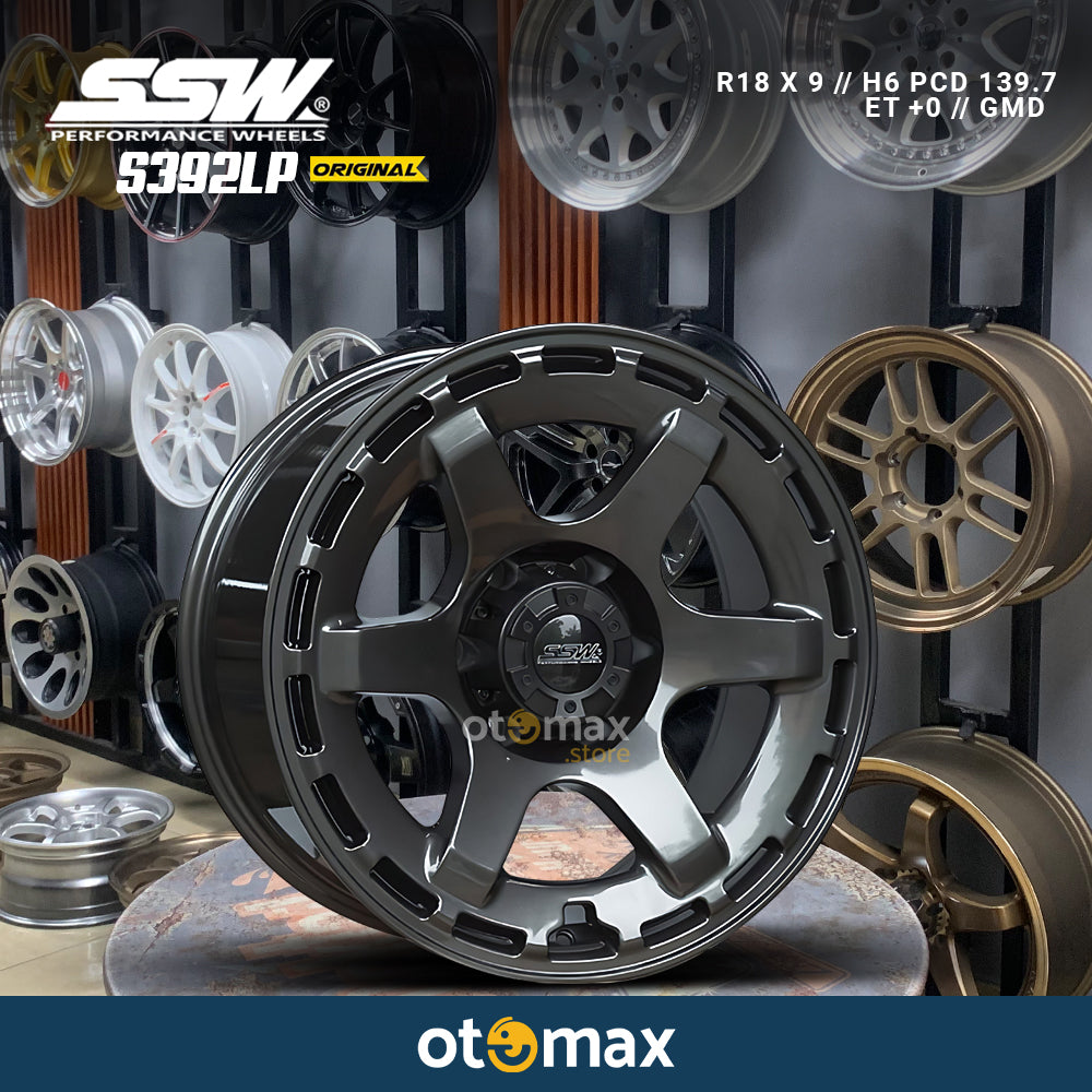 Jual Velg Mobil SSW S412LP Original Ring 18 GMD – Model Terbaru 2024 – Otomax Store : Jual Velg ...