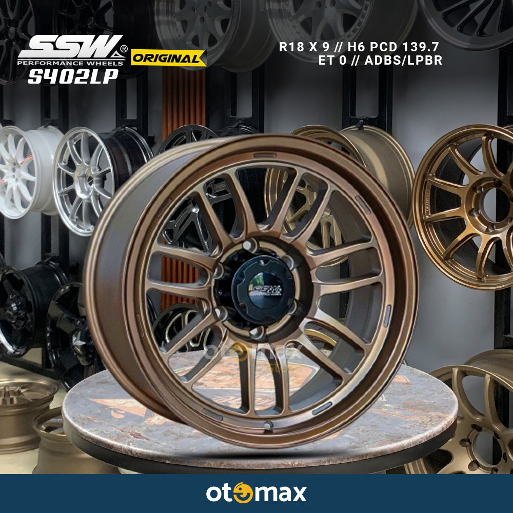 Jual Velg Mobil SSW S402LP Original R18 - Terbaru & Harga Terupdate – Otomax Store : Jual Velg ...