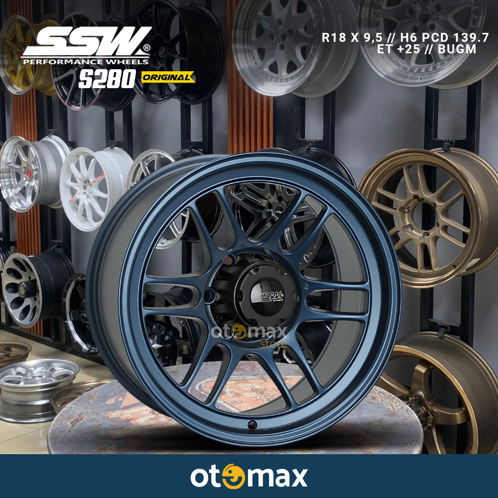 Jual Velg Mobil SSW S280 Ring 18 BUGM Harga Terjangkau & Stok Terbaru – Otomax Store : Jual Velg ...
