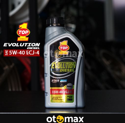 Oli Top 1 Evolution Diesel 5W-40 API CJ-4 1lt - Kualitas Superior untuk Mesin Anda – Otomax ...