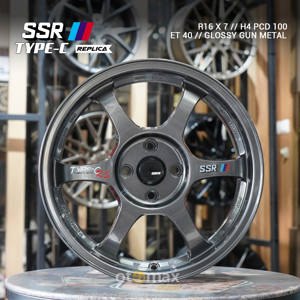 Velg Mobil SSR Ring 16 H4 - Kekuatan Tahan Lama & Desain Stylish – Otomax Store : Jual Velg ...