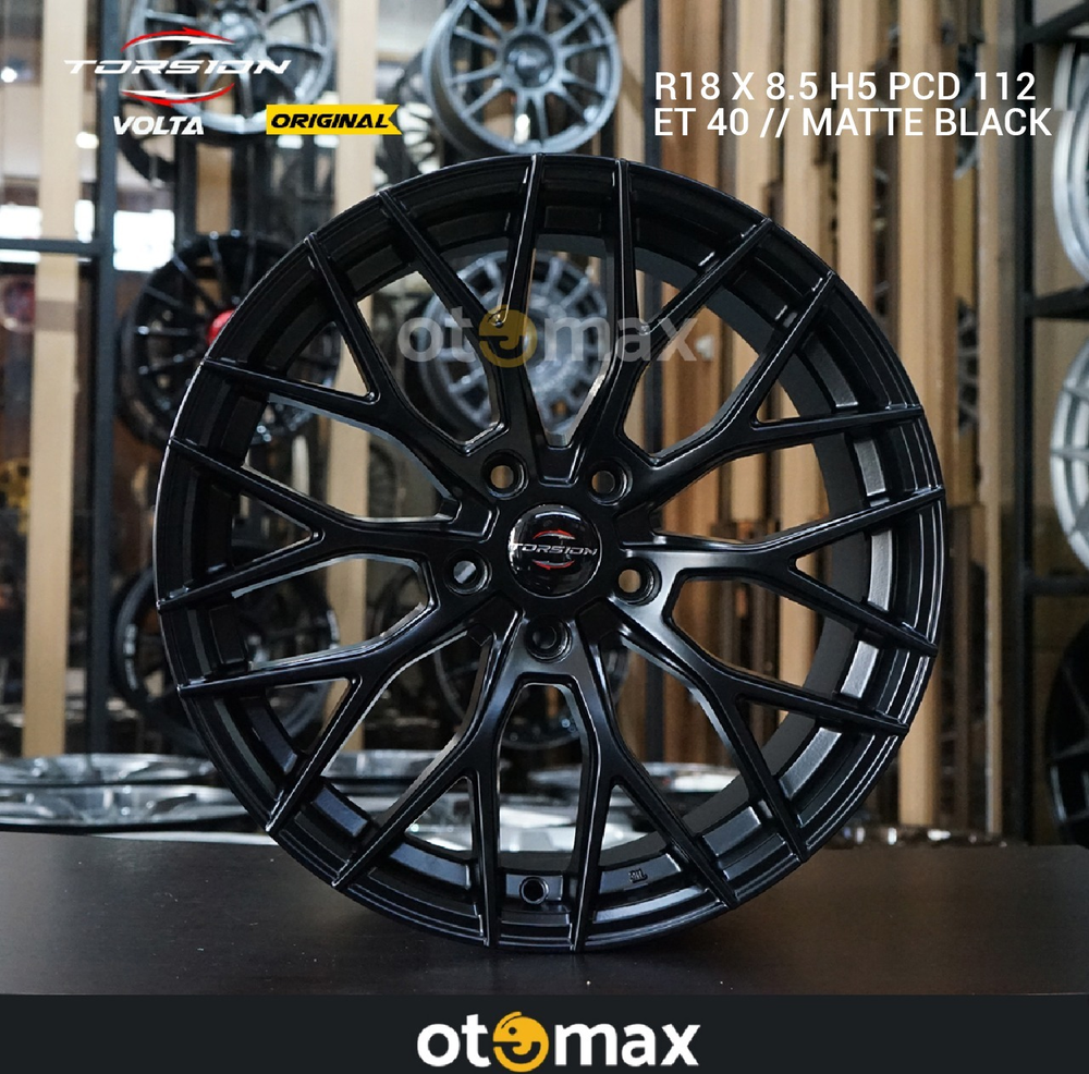 Velg Mobil Torsion Volta Ring 18 Matt Black – Otomax Store : Jual Velg Mobil & Ban Mobil ...
