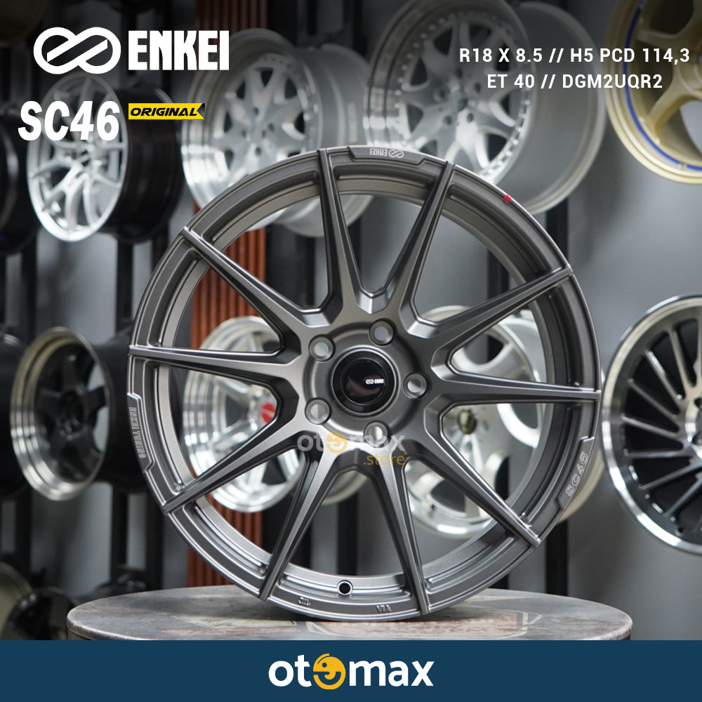Velg Mobil Enkei Tuning SC46 Original Ring 18 DGM2UQR2 | Otomax Store – Otomax Store : Jual Velg ...