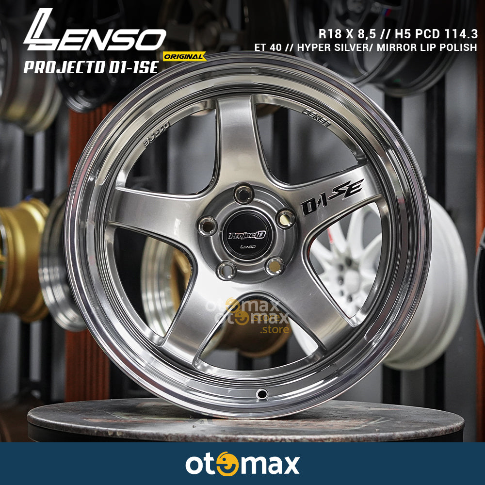 Velg Mobil Lenso Project D1-SE Original Ring 18 Hyper Silver Mirror Li – Otomax Store : Jual ...