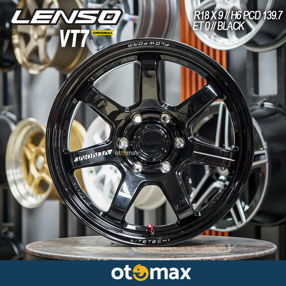 Velg Lenso Original Ring 18 Black - Pilihan Ideal untuk Mobil Anda – Otomax Store : Jual Velg ...