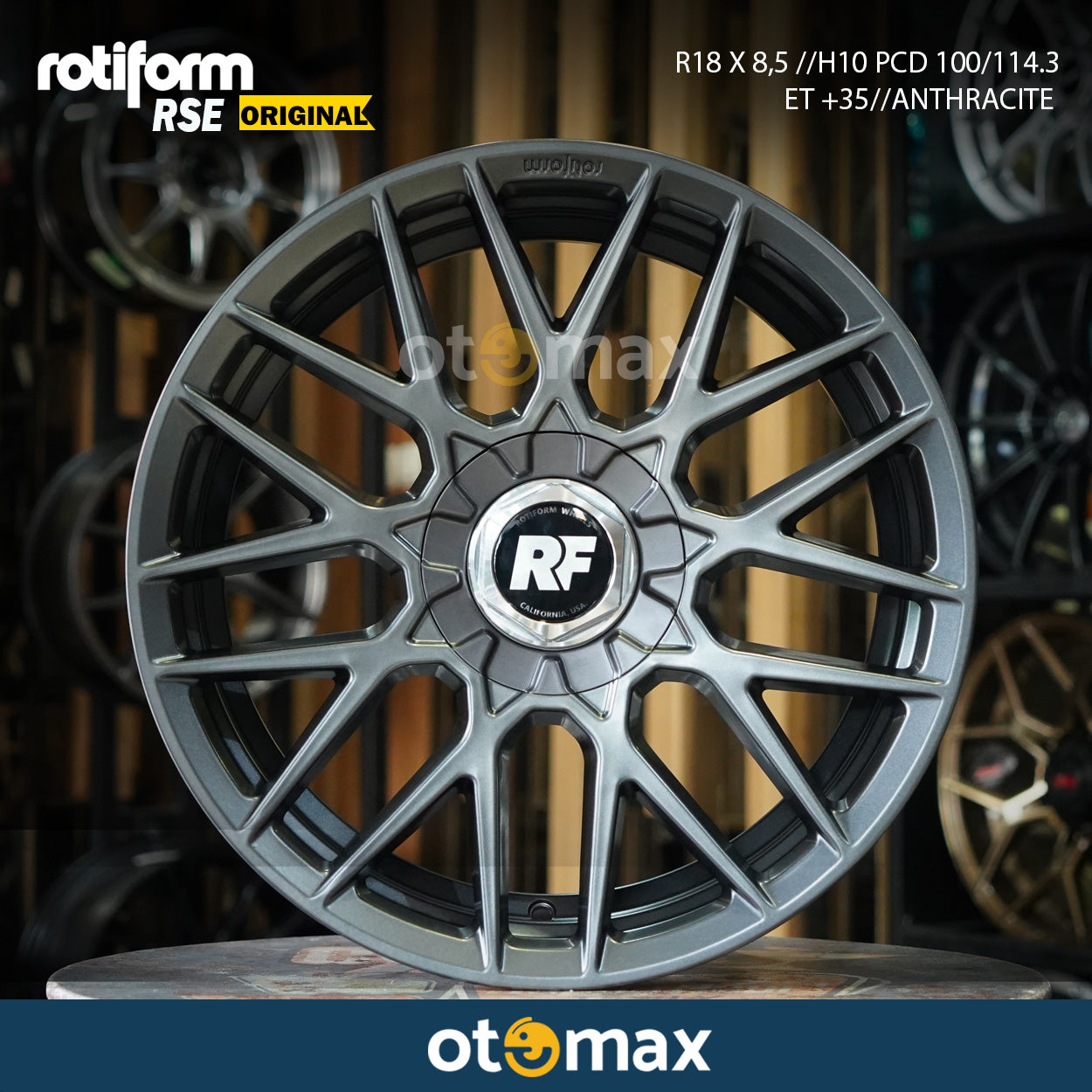 Velg Mobil Rotiform RSE Original 18" - Stylish & Aerodinamis | Rotiform – Otomax Store : Jual ...