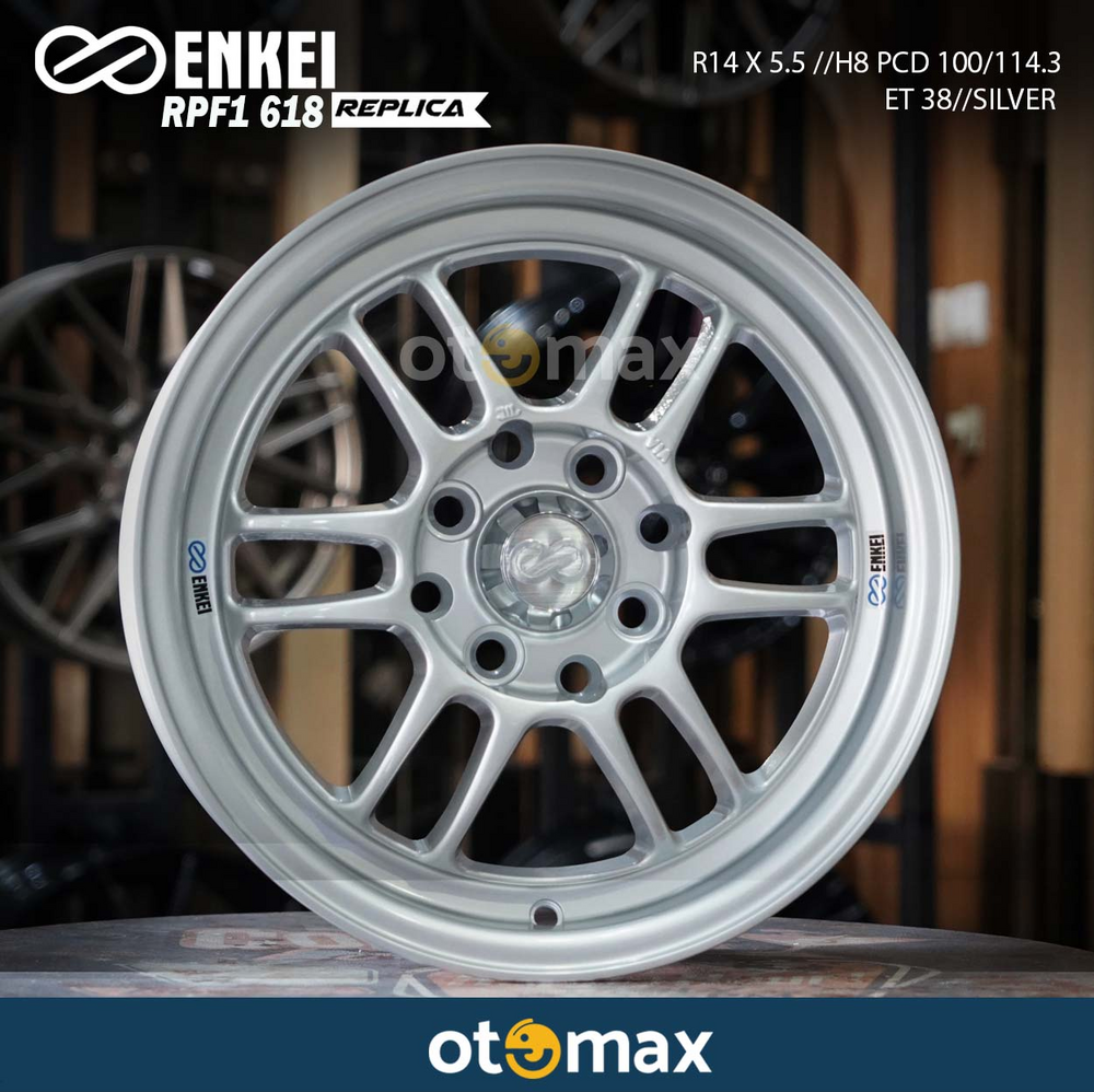 Velg Mobil Enkei RPF-1 618 Ring 14 Silver - Teknologi MAT Terkini – Otomax Store : Jual Velg ...