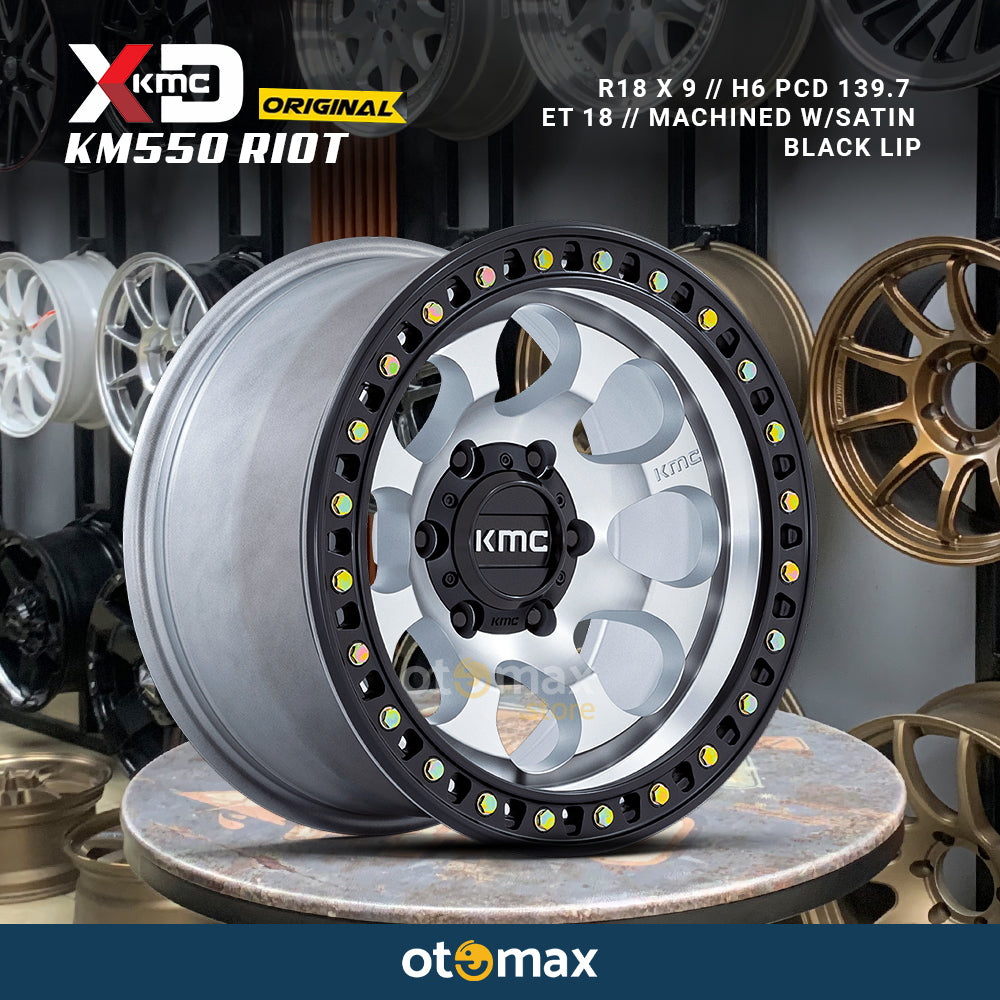 Velg Mobil XD KMC KM550 Original Ring 18 Machined - Model Terbaru 2024 – Otomax Store : Jual ...