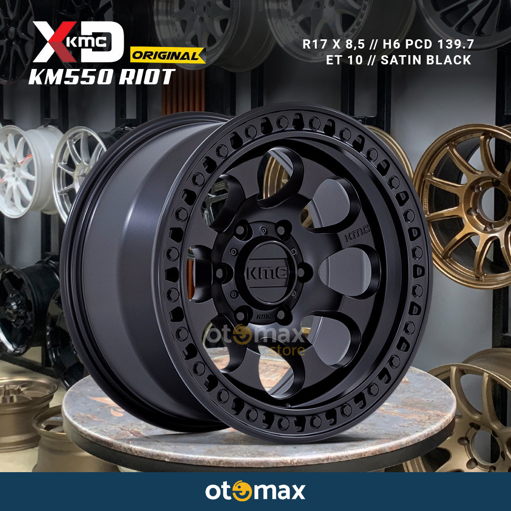 Jual Velg Mobil XD KMC Riot Ring 17 Black Harga Termurah November 2024 – Otomax Store : Jual ...