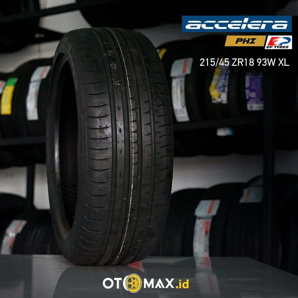 Ban Mobil Accelera PHI 215/45 R18 93W XL – Otomax Store : Jual Velg Mobil & Ban Mobil Original Murah