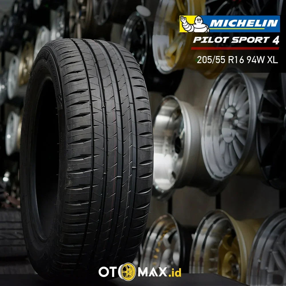 Ban Mobil Michelin Pilot Sport 4 205/55 R16 | Otomax Store – Otomax Store : Jual Velg Mobil ...