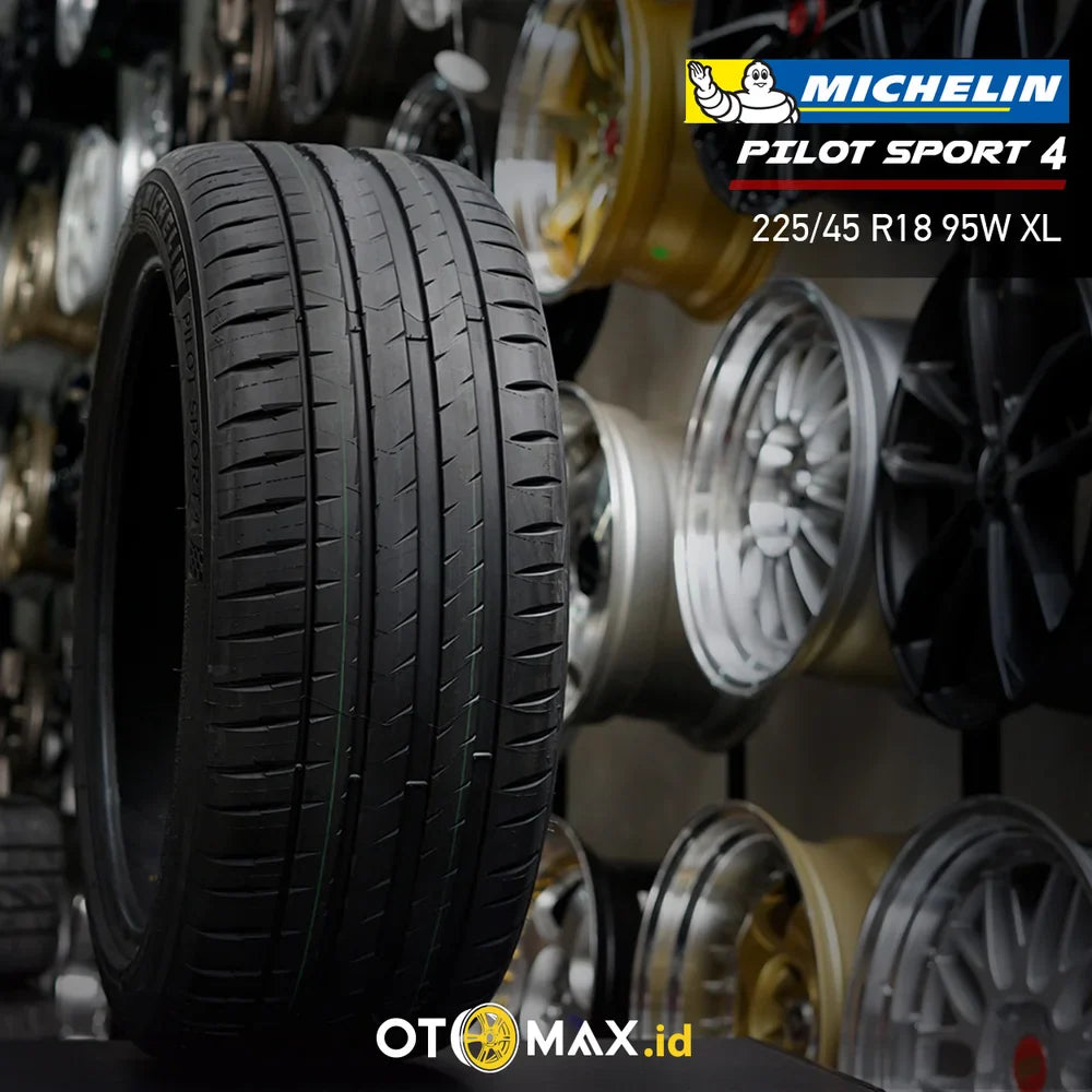 Ban Mobil Michelin Pilot Sport 4 225/45 R18 95W | Otomax Store – Otomax Store : Jual Velg Mobil ...