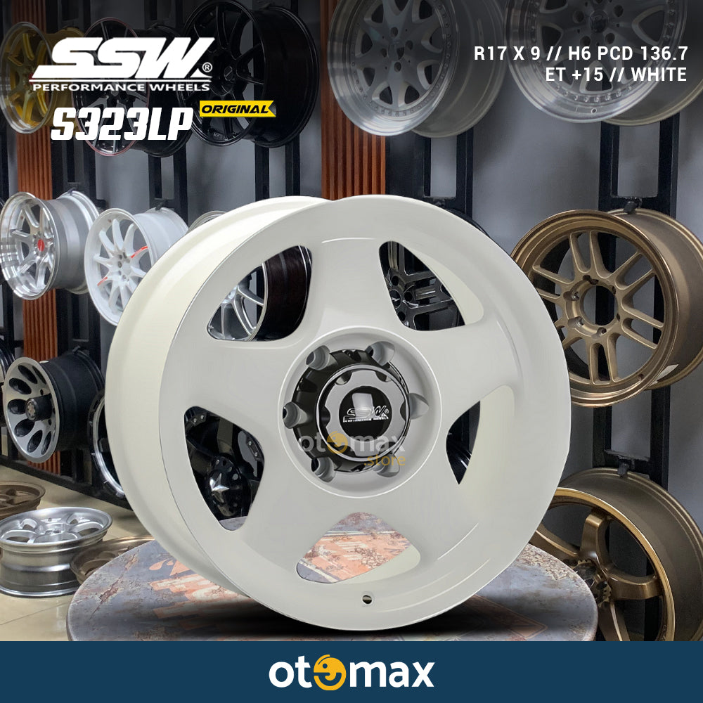 Velg Mobil SSW S323LP Original Ring 17 White | Otomax Store – Otomax Store : Jual Velg Mobil ...