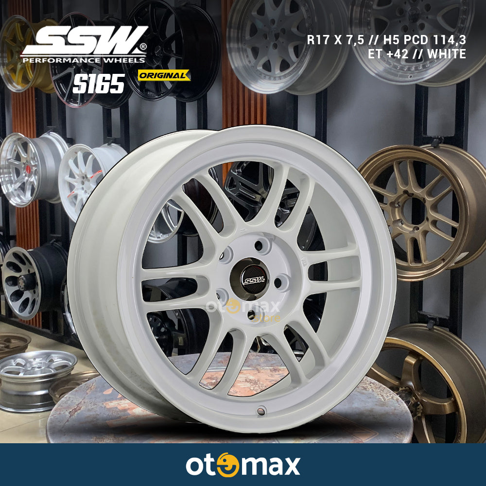 Jual Velg Mobil SSW S165 R17 WH - Harga Terjangkau & Berkualitas 2025 – Otomax Store : Jual Velg ...