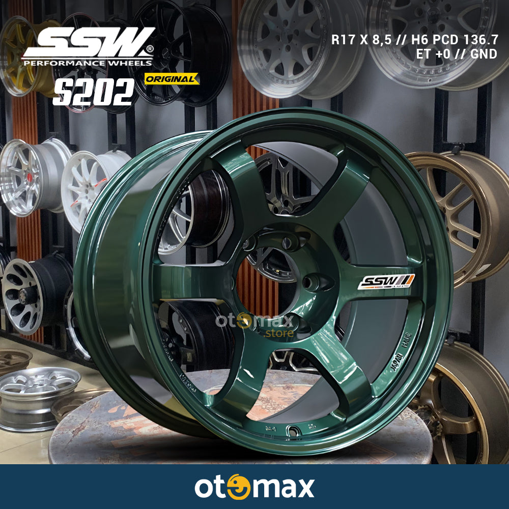 Velg Mobil Ring 17 GND SSW S202 - Teknologi Casting & Stylish – Otomax Store : Jual Velg Mobil ...
