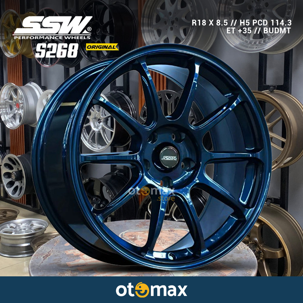 Velg Mobil SSW S268 Original Ring 18 BUDMT | Otomax Store – Otomax Store : Jual Velg Mobil & Ban ...