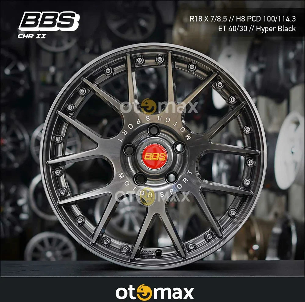 Velg Mobil BBS CHR II Ring 16 Hyper Black | Otomax Store – Otomax Store : Jual Velg Mobil & Ban ...