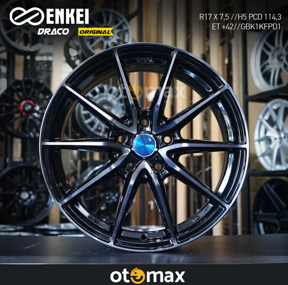 Enkei Draco Ring 17 - Velg Mobil Stylish dengan Teknologi Casting Canggih – Otomax Store : Jual ...