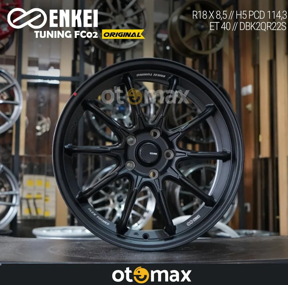 Dapatkan Velg Mobil Enkei FC02 18" DBK2QR22S - Kekuatan & Desain Modern – Otomax Store : Jual ...