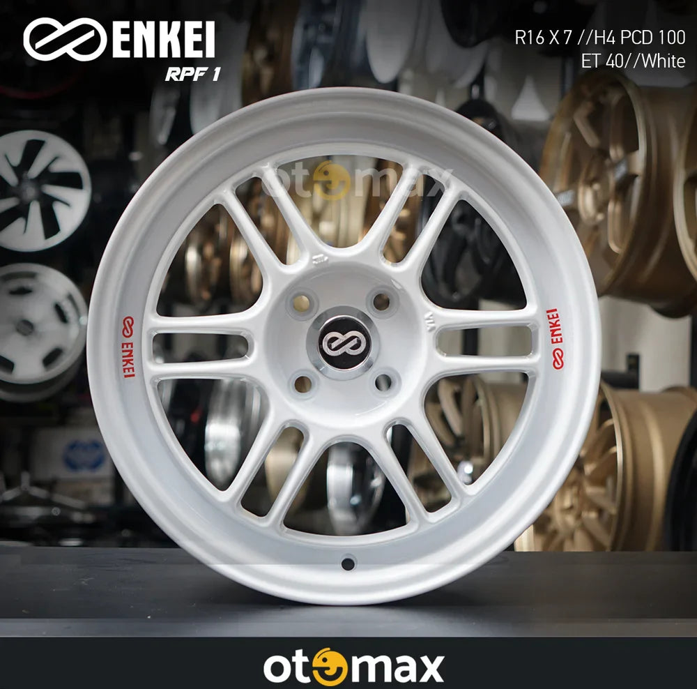 Velg Mobil Enkei RPF1 1009 Ring 16 H5 White – Otomax Store : Jual Velg Mobil & Ban Mobil ...