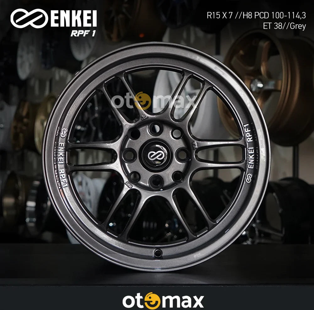 Enkei RPF1 Velg Mobil Ring 15 Grey - Kualitas & Performansi Unggul – Otomax Store : Jual Velg ...