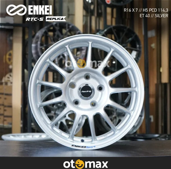 Velg Mobil Enkei RTC 16 H5 Silver - Teknologi Modern untuk Performa Optimal – Otomax Store ...