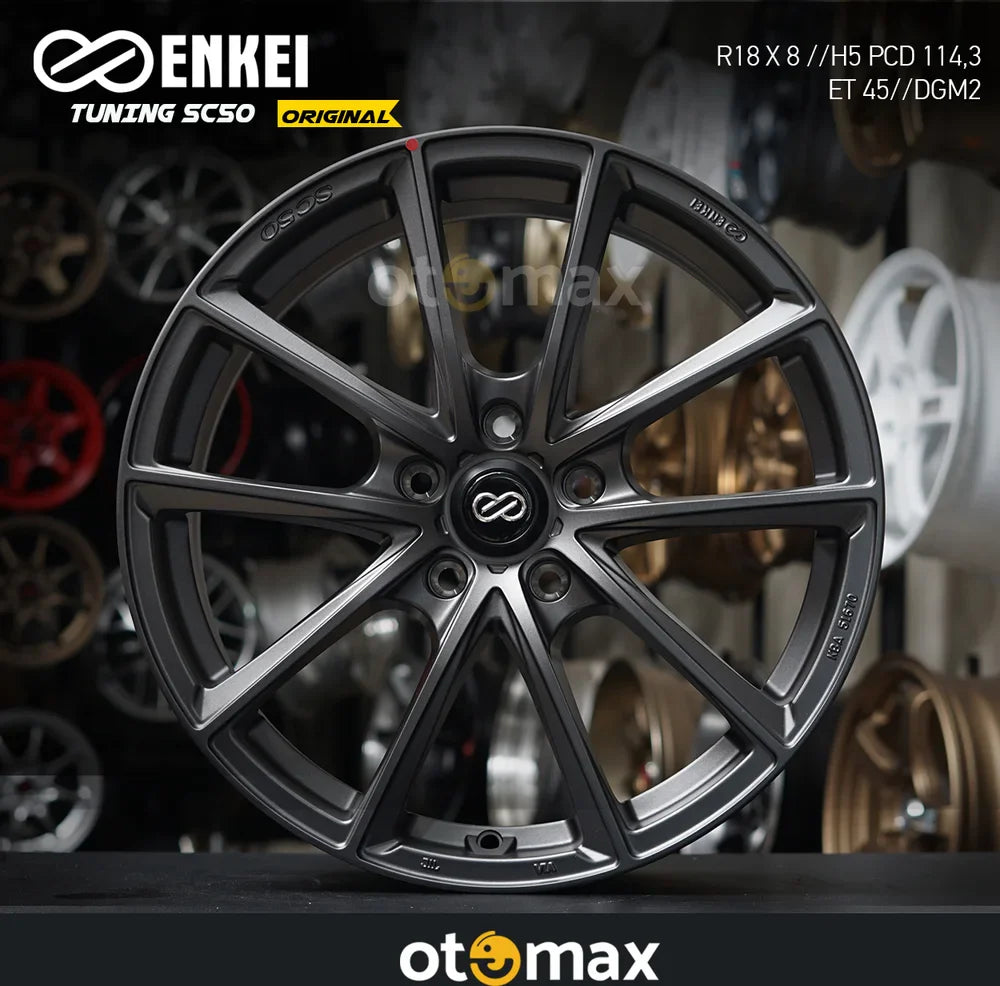 Velg Mobil Premium Enkei SC50 Ring 18 DGM2 - Dapatkan Harga Terbaik! – Otomax Store : Jual Velg ...