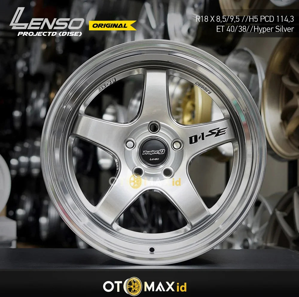 Velg Mobil Lenso D1 SE Ring 18 Hyper Silver|Otomax Store – Otomax Store : Jual Velg Mobil & Ban ...