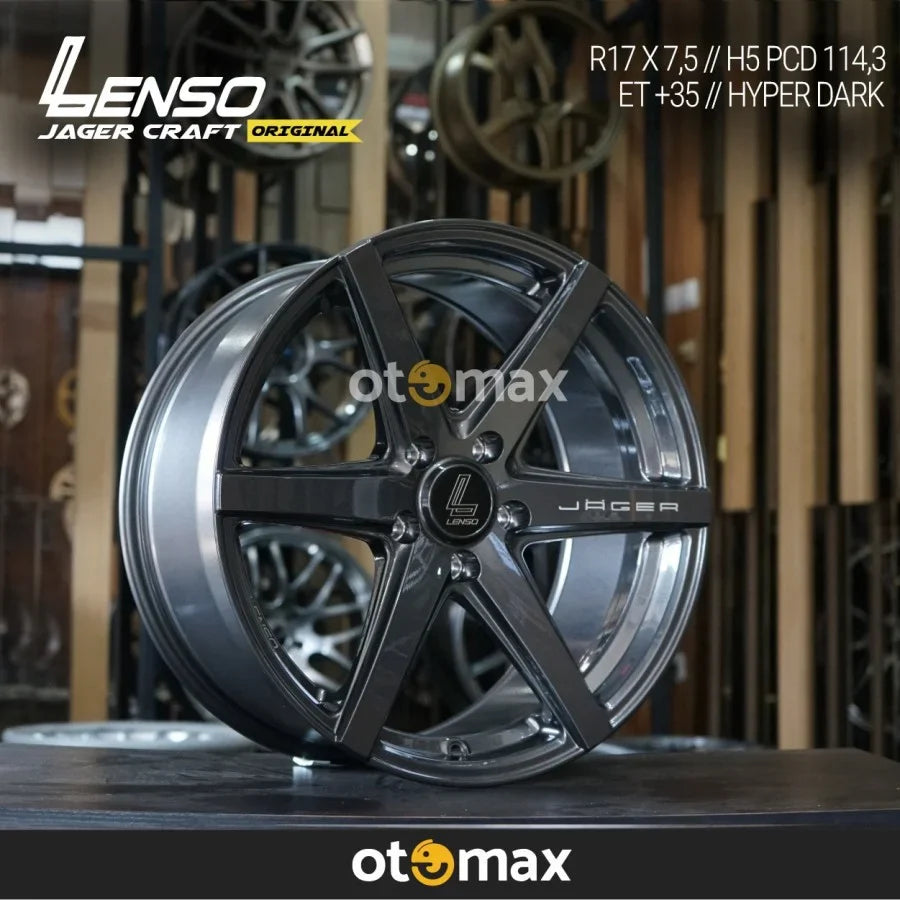 Velg Mobil Lenso Jager Craft Ring 17 Hyper Dark|Otomax Store – Otomax Store : Jual Velg Mobil ...