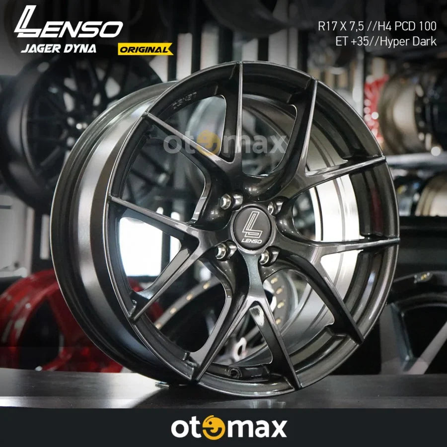 Velg Mobil Lenso Jager Dyna Ring 17 Hyper Dark|Otomax Store – Otomax Store : Jual Velg Mobil ...