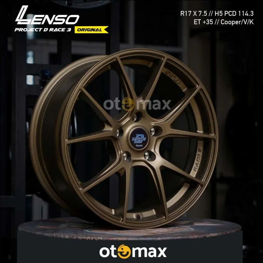 Velg Mobil Lenso Project D Race 3 Ring 17 Cooper VK|Otomax Store – Otomax Store : Jual Velg ...