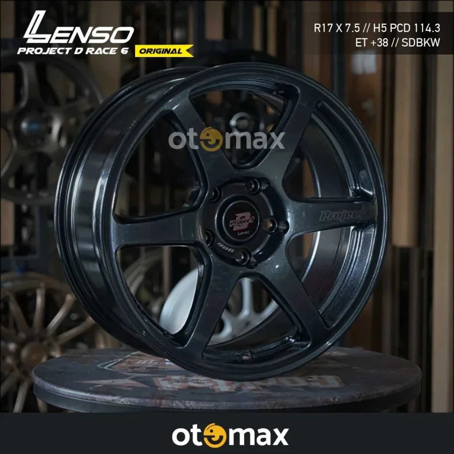 Lenso Project D Race 6 Ring 17 H5 - Velg Mobil Inovatif dari Thailand – Otomax Store : Jual Velg ...