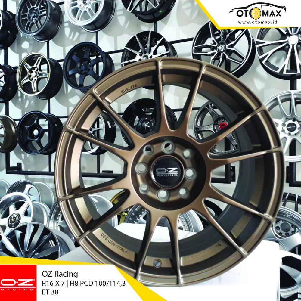 Velg Mobil Oz Racing Ring 16 Matt Bronze | Otomax Store – Otomax Store : Jual Velg Mobil & Ban ...