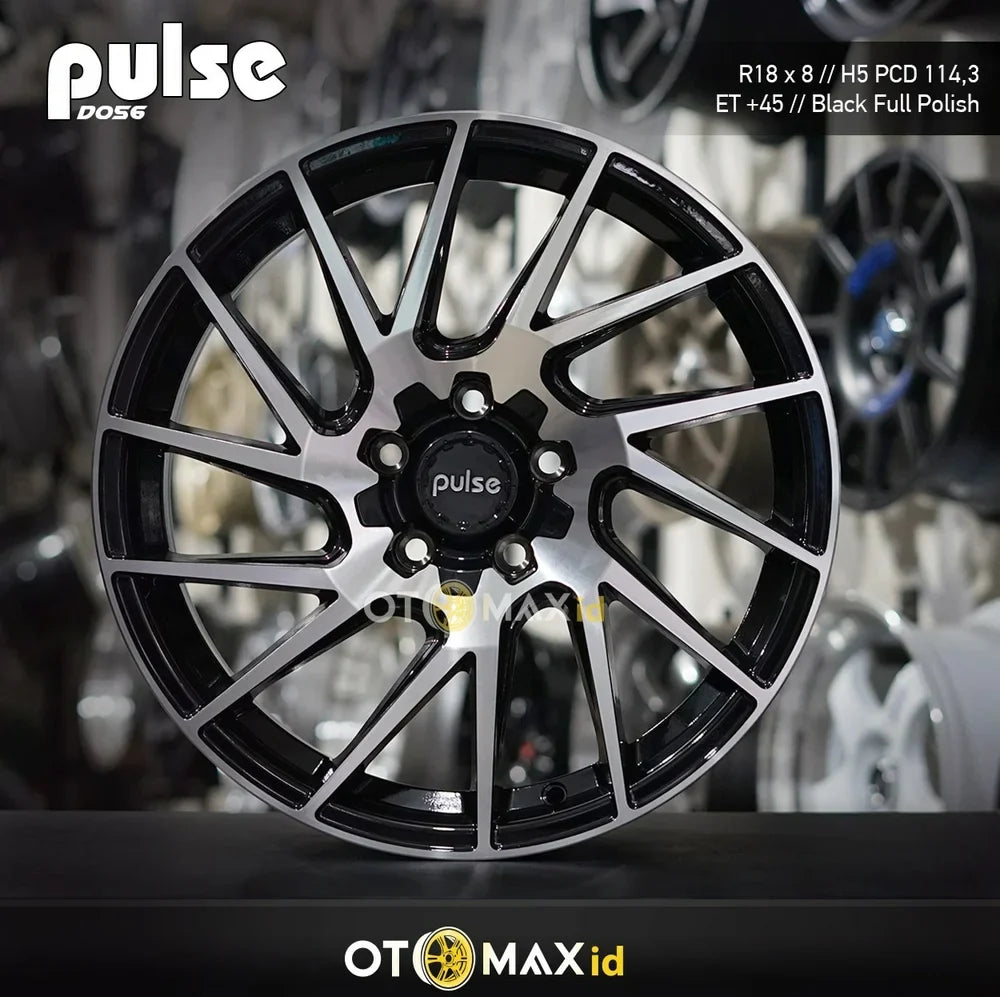Velg Mobil Pulse Ring 18 Black Full Polish – Otomax Store : Jual Velg Mobil & Ban Mobil Original ...
