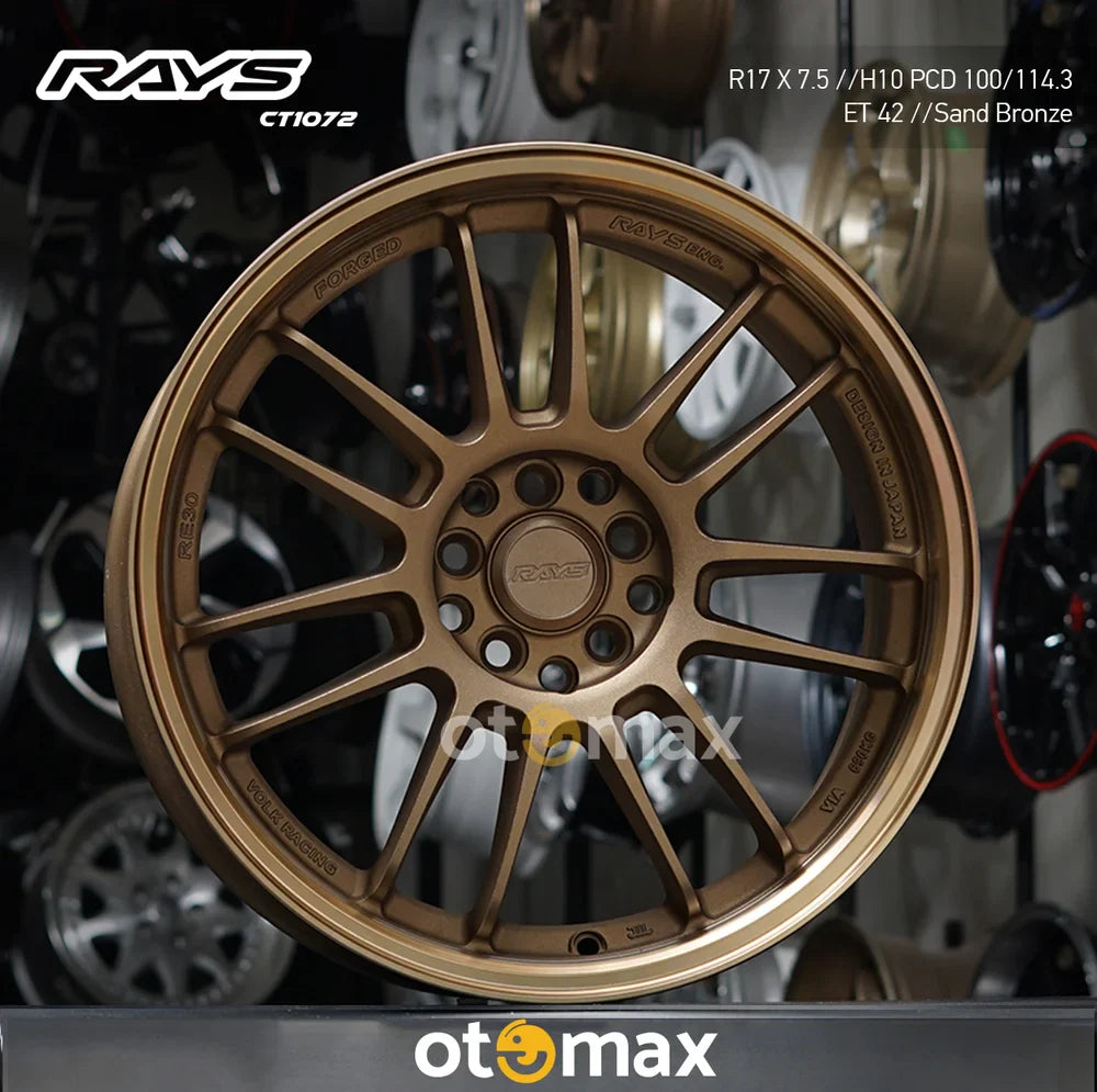 Velg Mobil Sand Bronze Rays RE30 CT1072 - Kualitas & Desain Modern – Otomax Store : Jual Velg ...