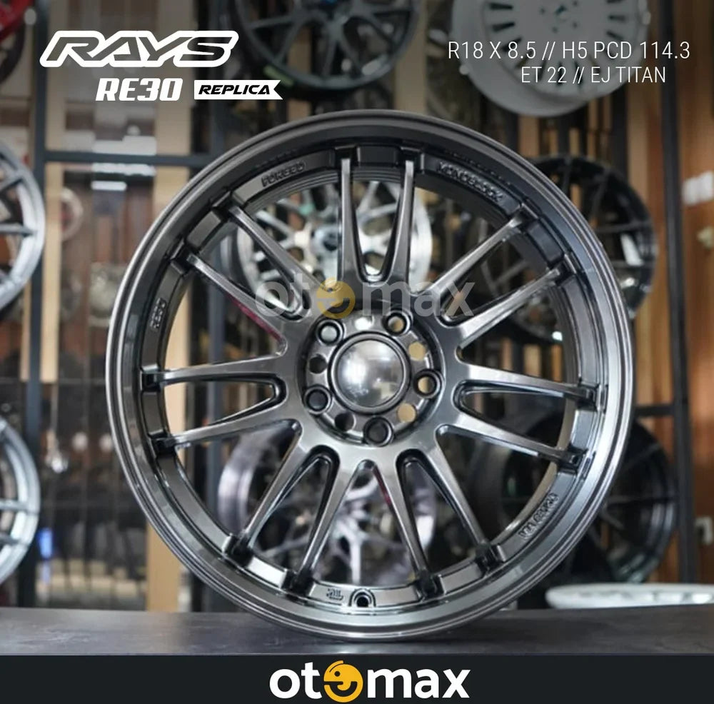 Tingkatkan Penampilan Mobil Anda dengan Velg Mobil Rays RE30 Titan – Otomax Store : Jual Velg ...