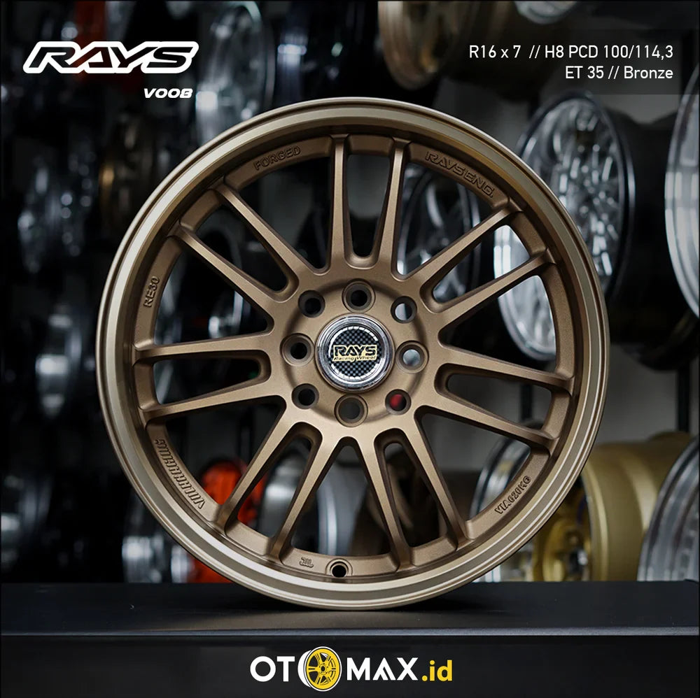 Tingkatkan Penampilan Mobil Anda dengan Velg Rays Ring 16 Bronze – Otomax Store : Jual Velg ...
